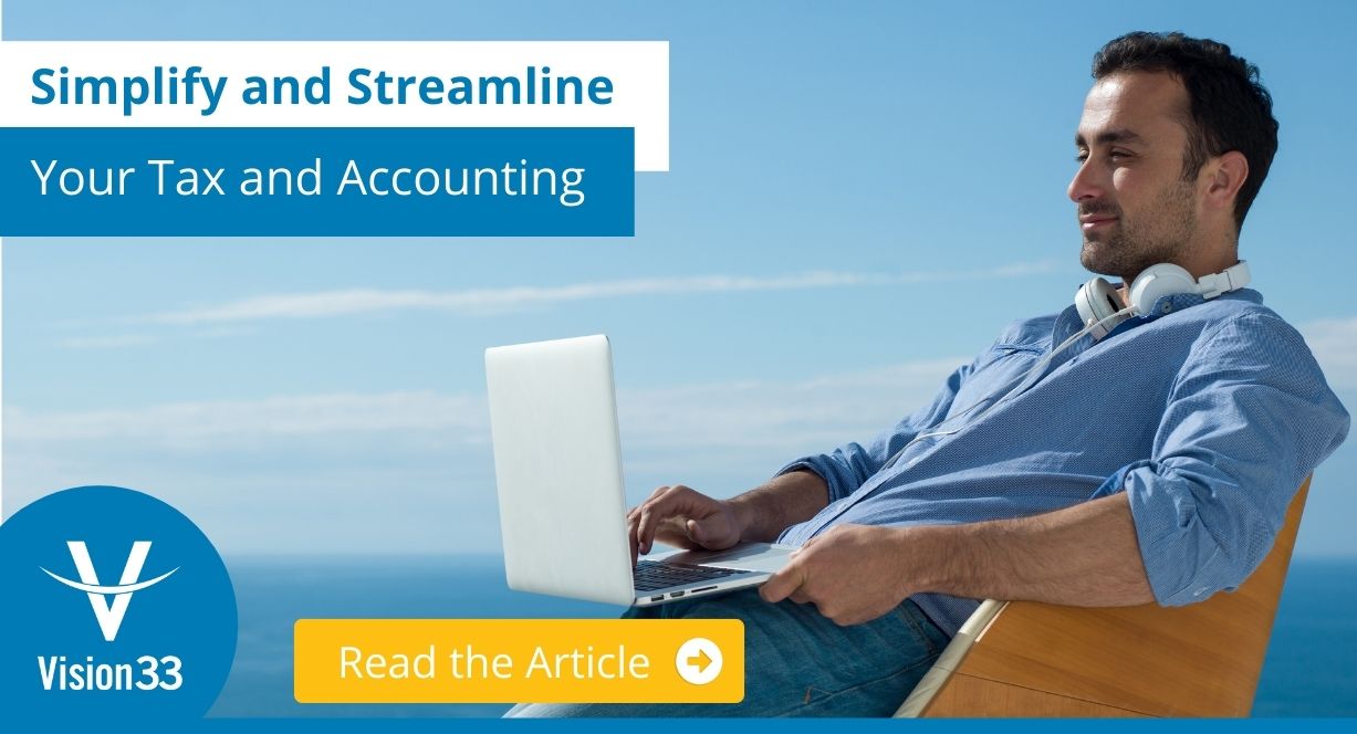 How to Simplify and Streamline Accounting and Tax Solutions | Vision33